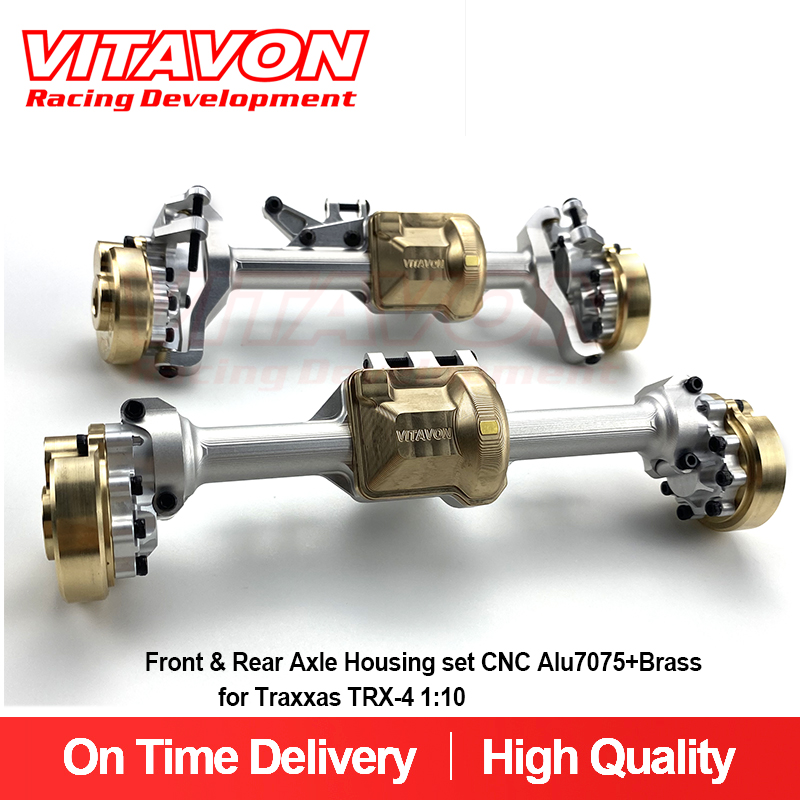 VitavonVITAVON Front & Rear Axle Housing set CNC Alu7075+Brass for ...