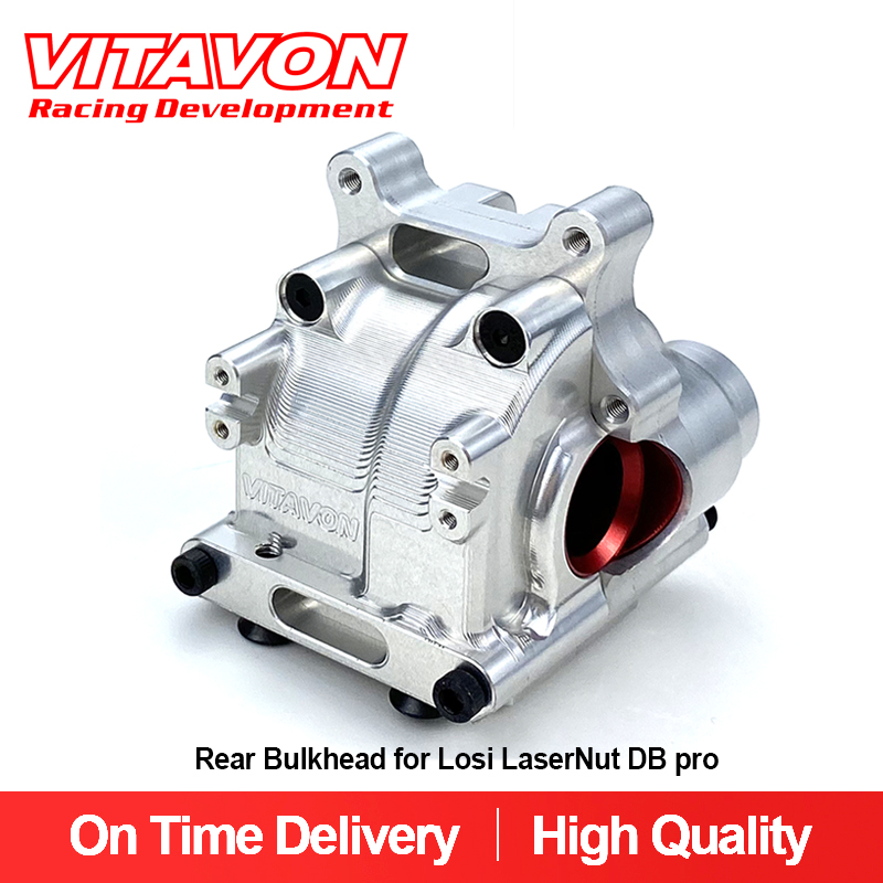 VitavonVITAVON LaserNut CNC Alu7075 Rear Bulkhead for Losi LaserNut DB ...
