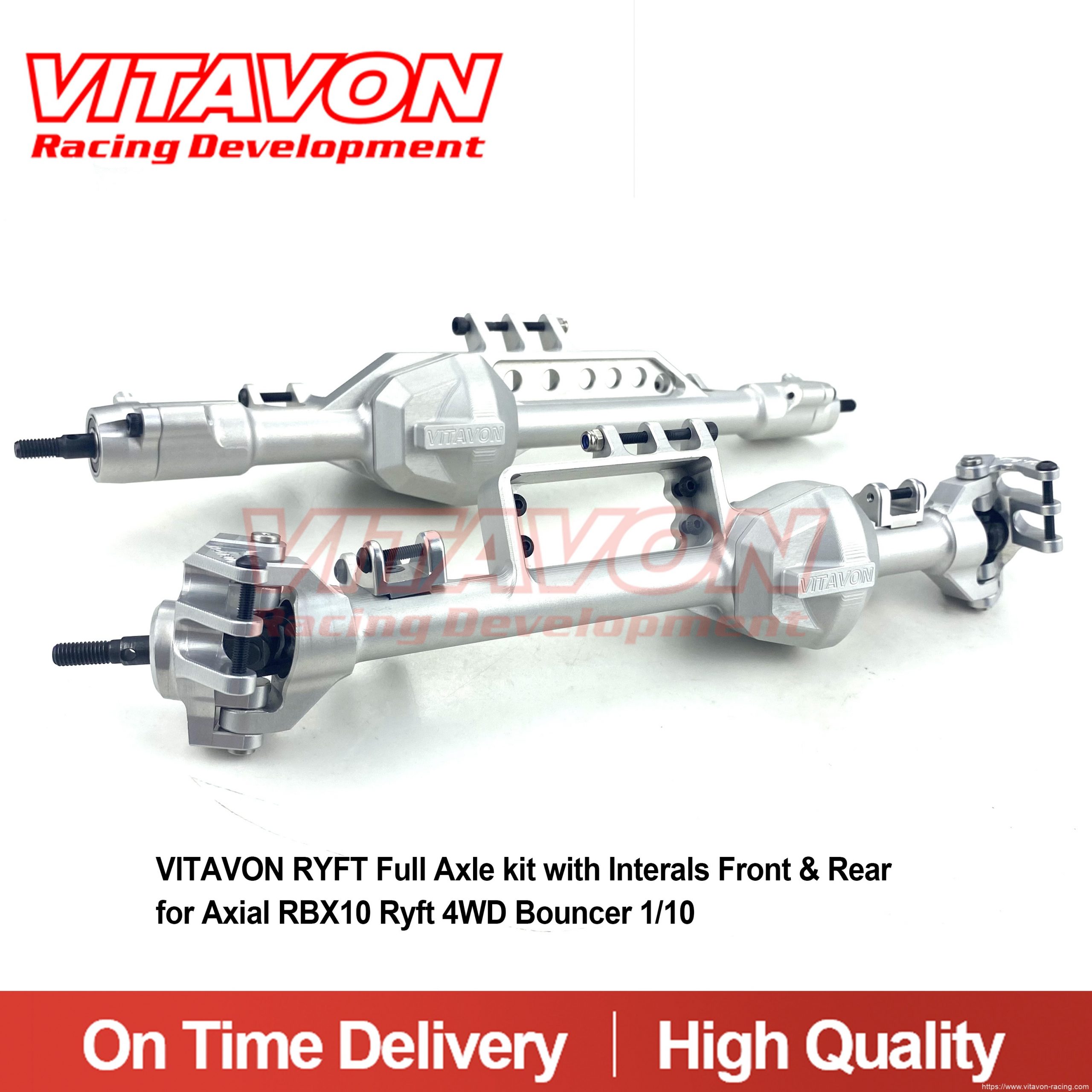 VitavonVITAVON RYFT Full Axle kit with Interals Front & Rear for Axial ...