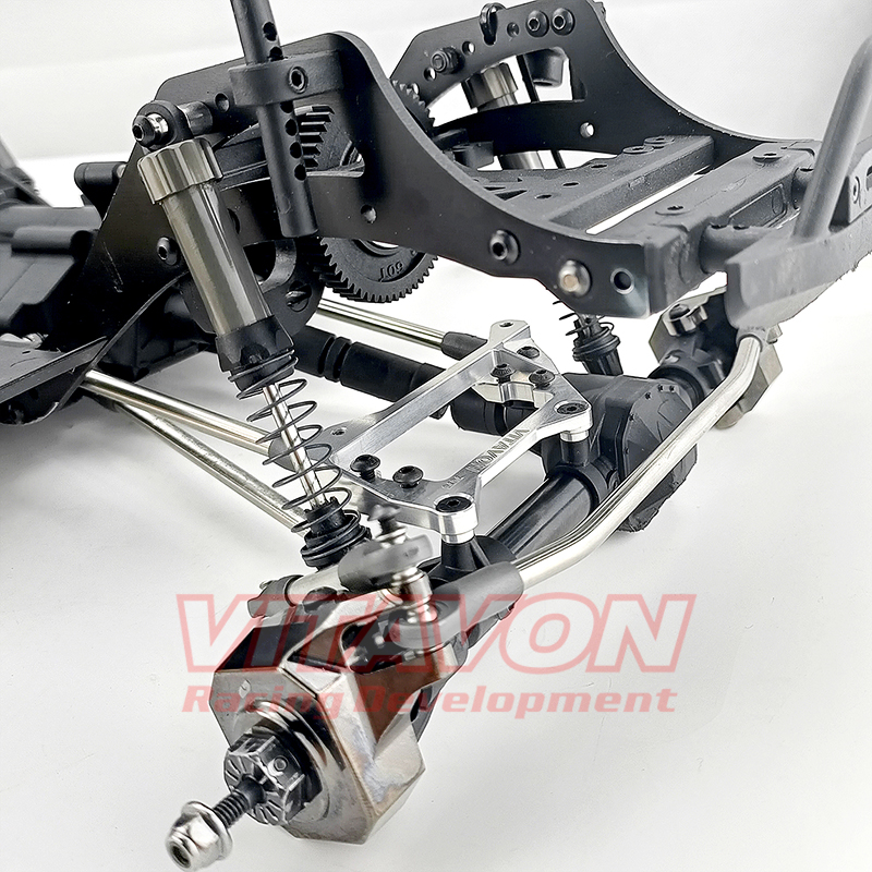 VitavonVITAVON CNC Aluminum7075 Servo On Axle Mount For Axial SCX10 Pro ...