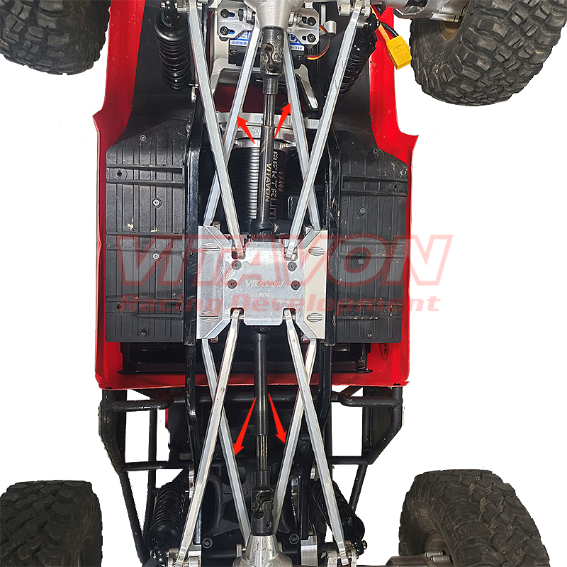 VitavonVITAVON CNC Alu 7075 Upper links for Custom 4 Links Built for ...