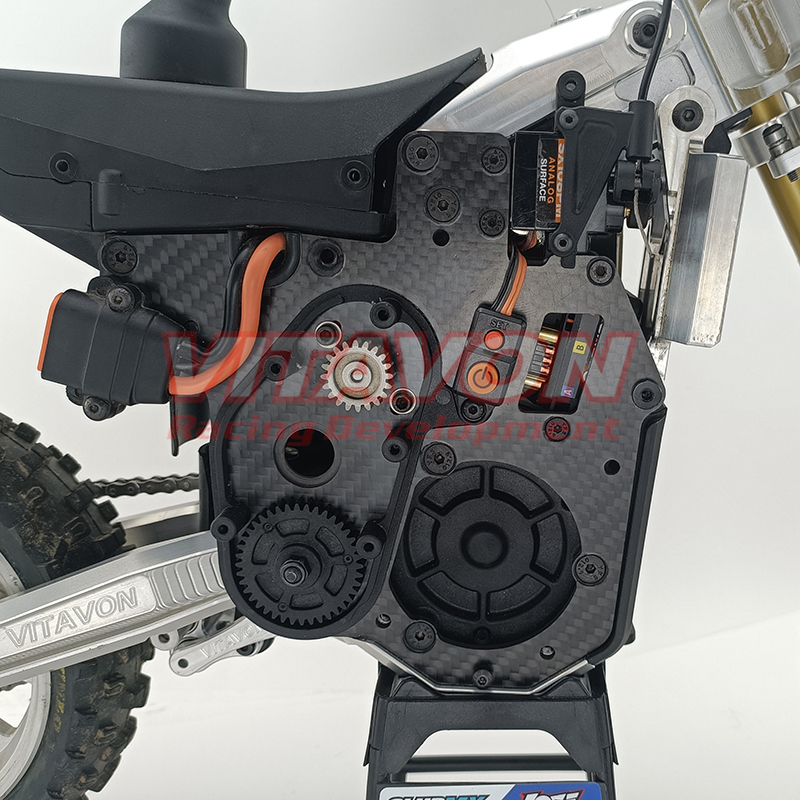 VitavonVITAVON CNC Real Carbon Chassis Plate Set For LOSI Promoto ...