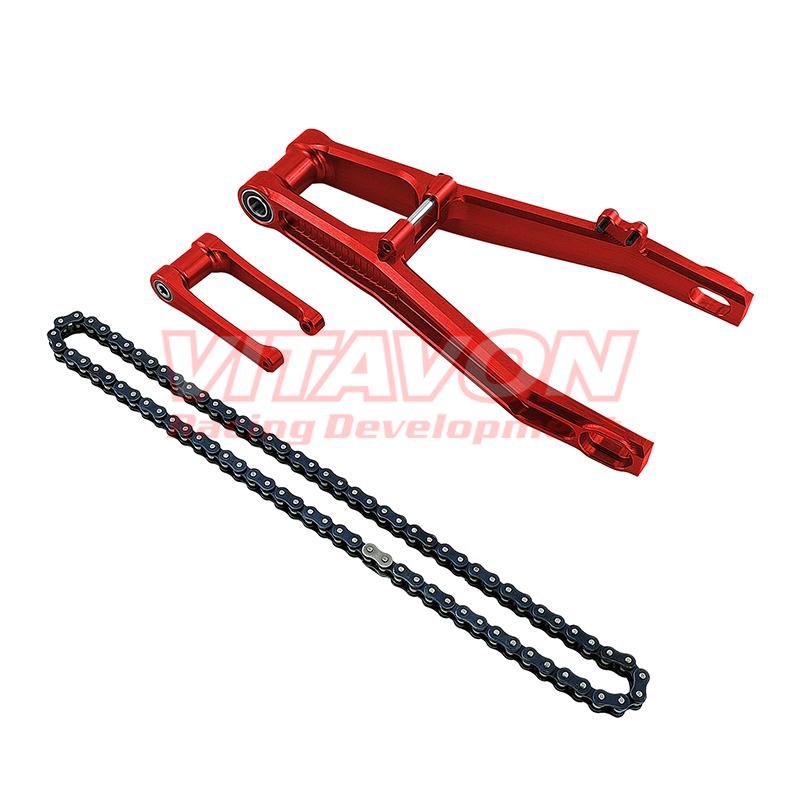 VitavonVITAVON CNC Alu7075 Extended Swing Arm(+30mm)+Pull Rod+Chain For ...