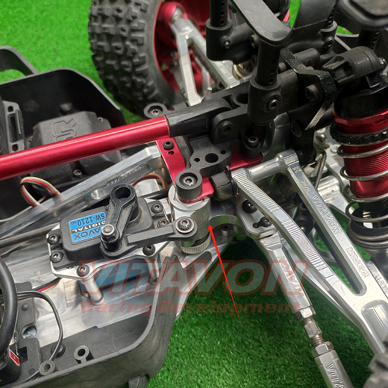 VitavonVITAVON CNC Alu7075 Steering Bell Crank For Traxxas Raptor R 4x4 ...