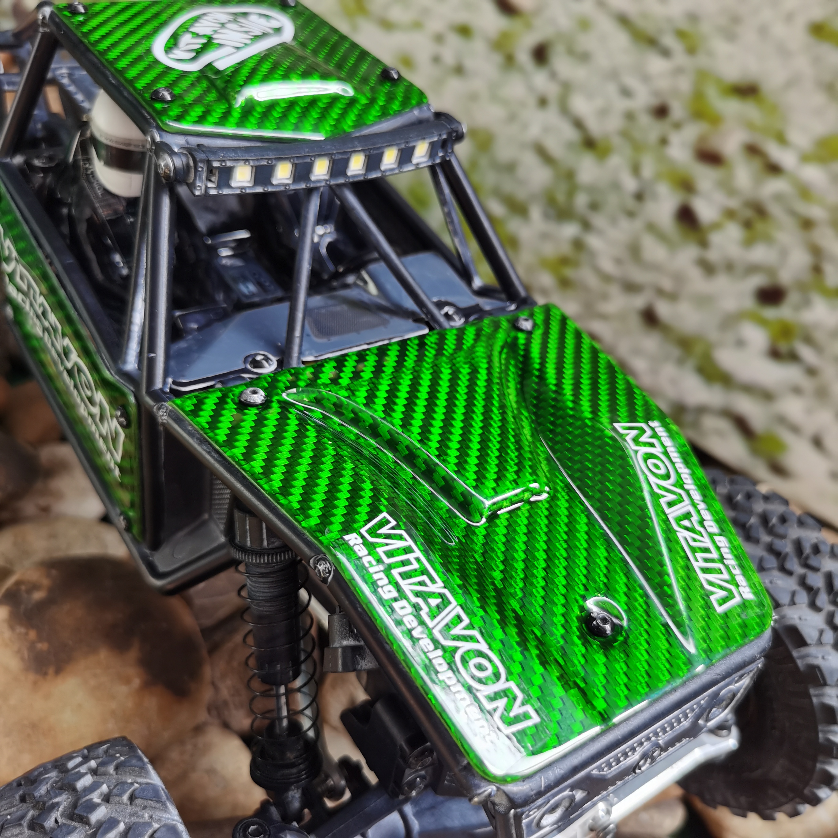 VitavonVITAVON Real Carbon Fiber Panel Set Body AXI210001 For Axial ...