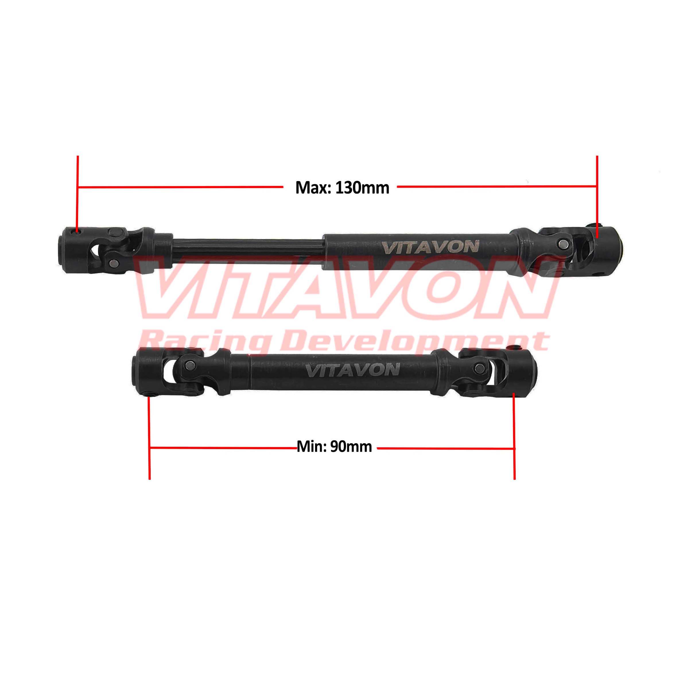 VitavonVITAVON HD Steel Front & Rear Drive Shaft For Vanguish H10 Optic ...