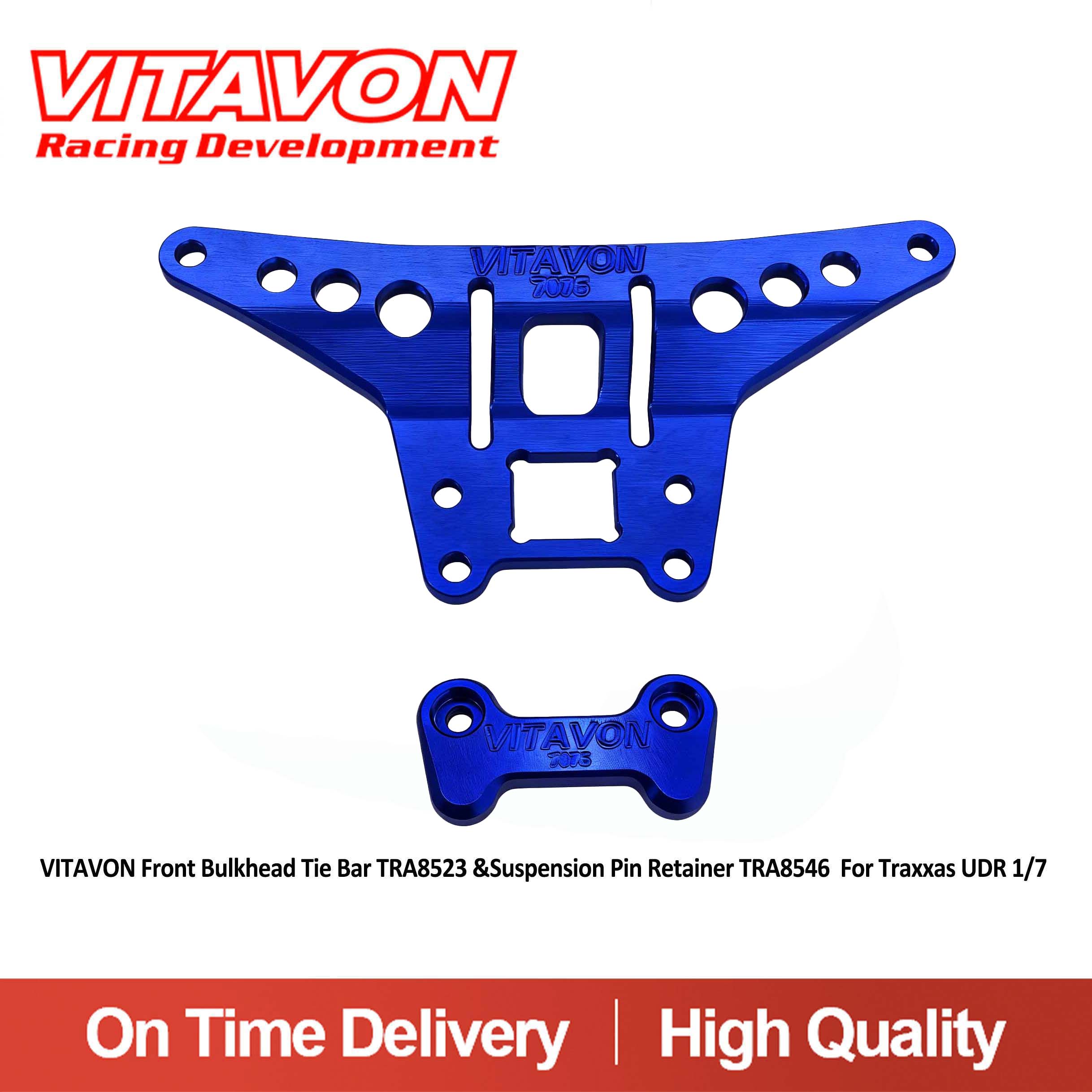 VitavonVITAVON UDR Front Bulkhead Tie Bar TRA8523 &Suspension Pin ...