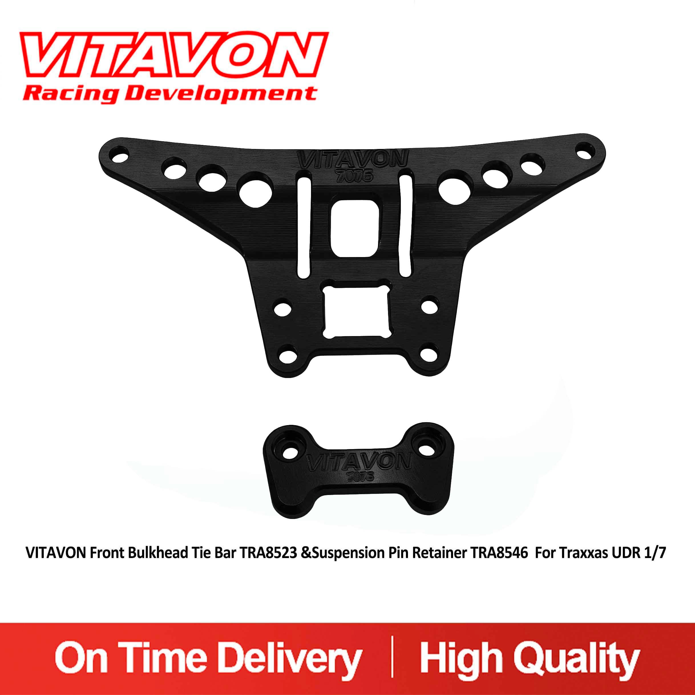 VitavonVITAVON UDR Front Bulkhead Tie Bar TRA8523 &Suspension Pin ...